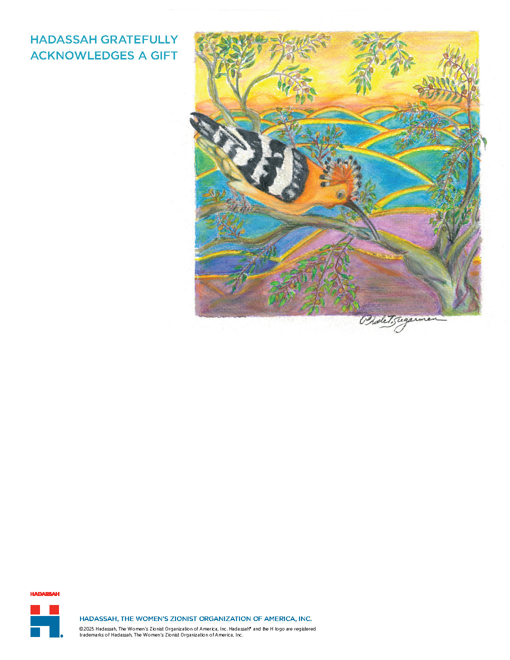 Hadassah's Certificate Store | Hadassah